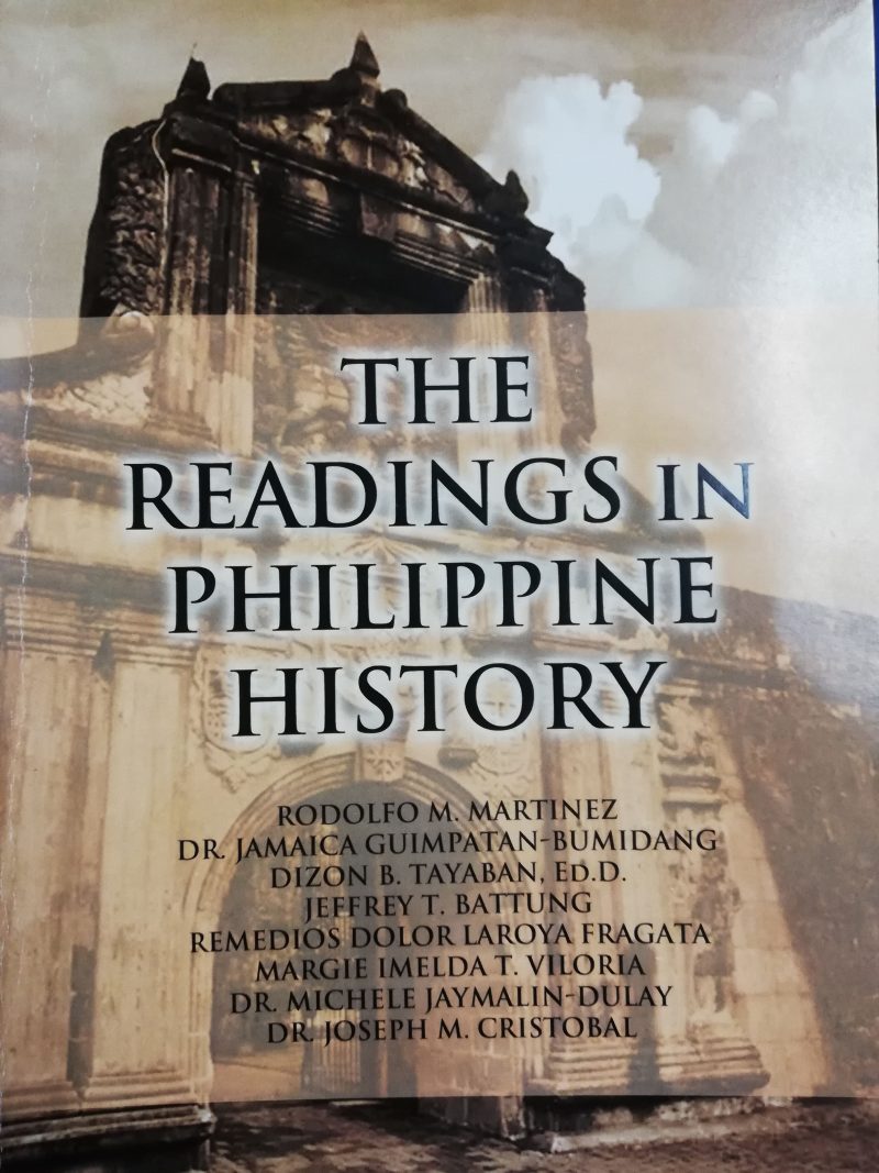 Kasaysayan Readings In Philippine History Mindshapers Publishing