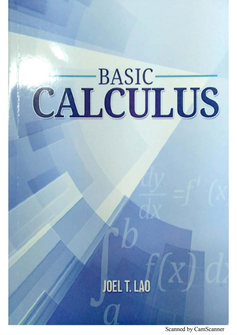 Basic Calculus for SHS - Mindshapers Publishing Basic Calculus for SHS - Mindshapers Publishing